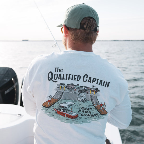 Boat Ramp Champ Long Sleeve – The Qualified Captain™