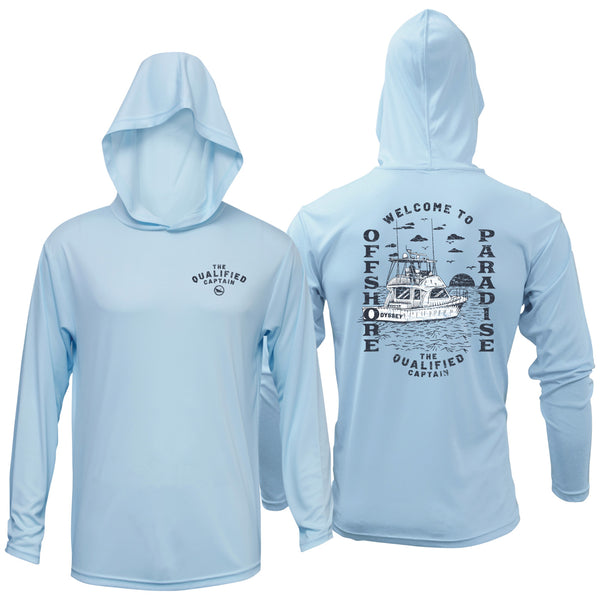 Offshore Paradise Performance Hoodie – The Qualified Captain™