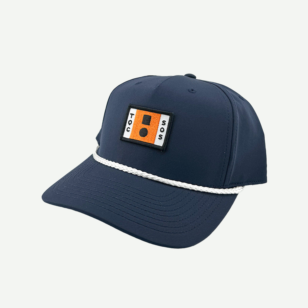 Hats | The Qualified Captain | Golf Boating Grandpa Hat with Rope – The ...