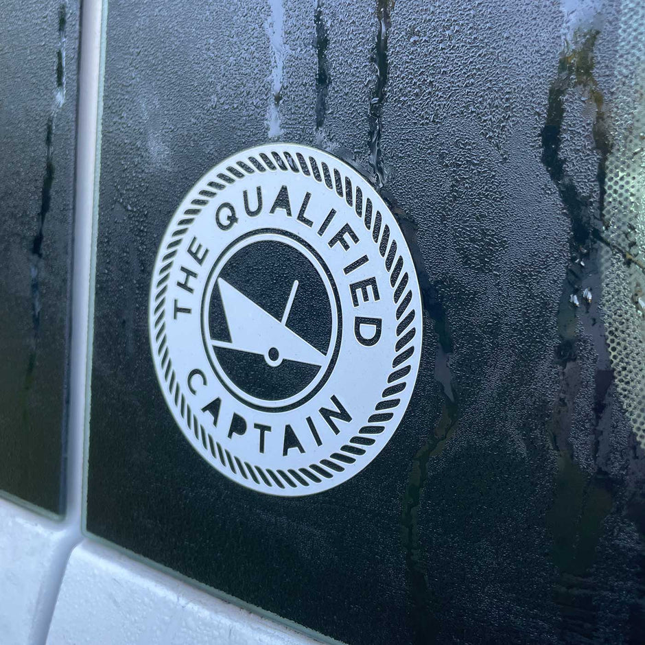 Stickers & Koozies – The Qualified Captain™